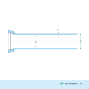 Cast Iron Pipe Dimensions - EngineerExcel