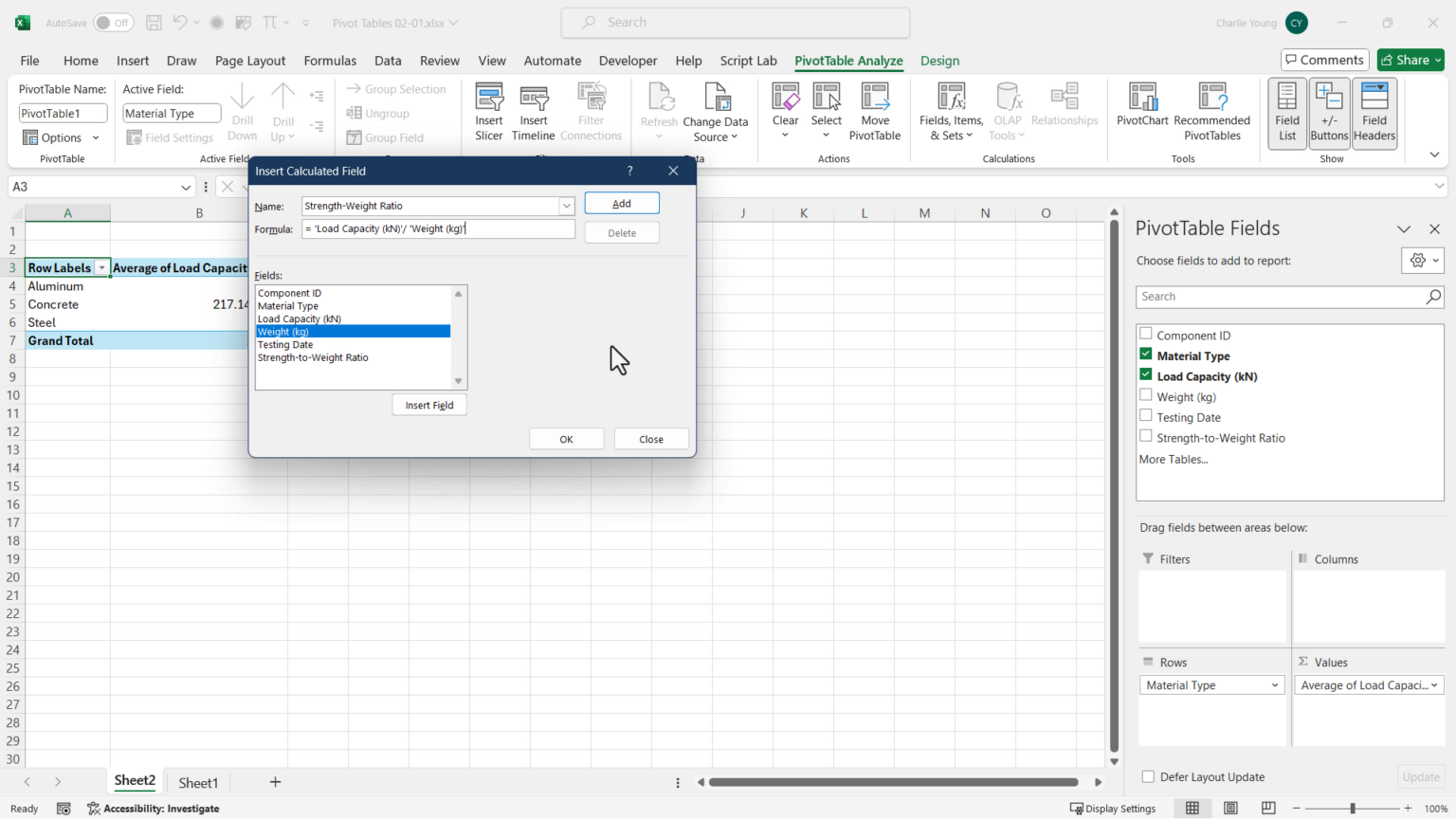 Excel - EngineerExcel